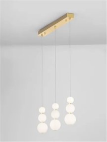 Závěsné LED svítidlo NOVA LUCE PERLA 24W 3000K 9695243 stmívatelné Triac