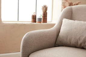 Hanah Home Křeslo VENUS krémové 825BLC2744