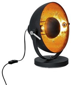 Butlers SATELLIGHT Stolní lampa 38 cm - černá/zlatá