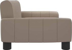 Pelíšek pro psy cappuccino 70 x 45 x 30 cm umělá kůže 171867