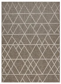 koberec SIZAL FLOORLUX 20508 taupe / šampaňské TROJÚHELNÍK velikost 160x230 cm | krásné koberce cz