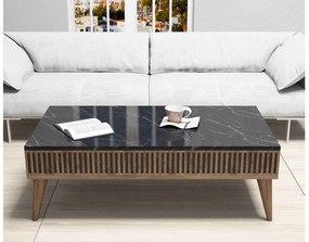 Designový konferenční stolek Cadelaria 105 cm ořech černý