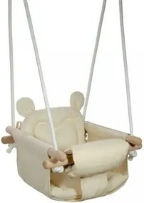 2Kids Toys Houpačka Medvídek béžová / od 6 měsíců