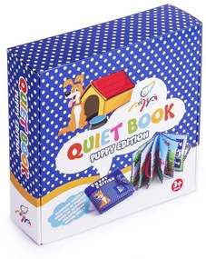 PIQIPI Interaktivní dětská knížka Quiet Book Rabbit