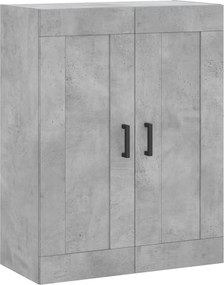 Skříň highboard betonově šedá 69,5x34x180 cm kompozitní dřevo 3200069