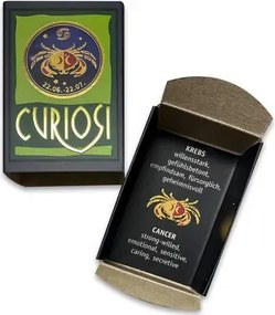 CURIOSI Kulaté puzzle Zvěrokruh: Rak / 33 dílků / průměr 9 cm