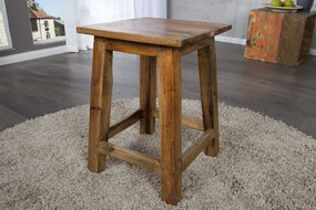 Stolička Karujo, 45 cm, recyklované dřevo