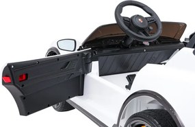 Elektrické autíčko Porsche Taycan Turbo S bílé