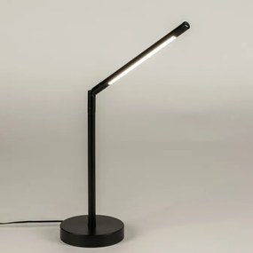 Stolní minimalistická LED lampa Cascade Black