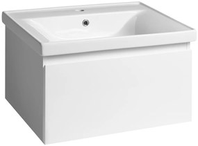 Aqualine Aqualine, ALTAIR umyvadlová skříňka 61,5x35x45cm, bílá, AI267