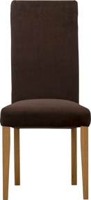 Casarredo - Komfort nábytek Dřevěná jídelní židle LUCERA, Carabu výběr barev, (2ks) | barva: szy-dub-antický,potah: carabu 60