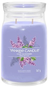 Yankee Candle Signature svíčka velká Lilac Blossoms, 567g
