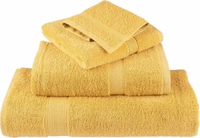 6dílná sada ručníků Premium SOLUND zlatá 600 g/m² 137559