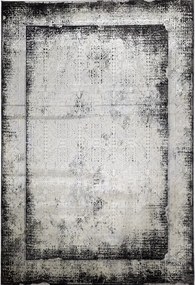 BE Koberec Deluxe 9090 GREY - šedý obdélníkový Rozměr: 60x100 cm