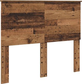 Rám postele s čelo Staré dřevo 120 x 190 cm Kompozitní dřevo 3411339