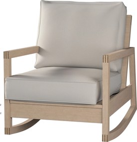 Potah na křeslo IKEA Lillberg barva šedá látka pletený vzor