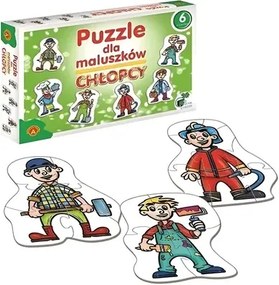 ALEXANDER Baby puzzle Chlapci 6v1 / Puzzle / 6x 2-7 dílků