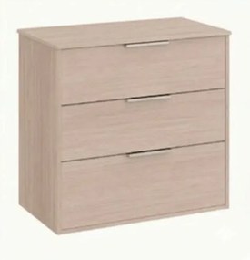 Roca Optica koupelnová skříňka bez umyvadla 58,5x75,7x45,5 cm světlý dub OPTDESK603ZJ