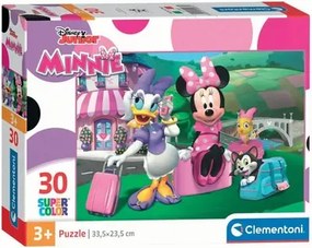 Clementoni 20287 Puzzle Minnie a Daisy na dovolené 30 dílků / od 3 let