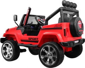 Ramiz Terénní autíčko Raptor Drifter červené + ovladač + pohon 4x4 + úložný prostor + pomalý start + MP3 LED