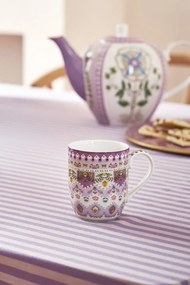Pip Studio Lily &amp; Lotus hrnek 180ml, lila (Porcelánový hrnek)