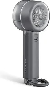 USAMS LiFE LU01 bílá / Ruční ventilátor / 5 rychlostí / baterie 2000 m