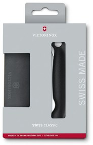VICTORINOX Sada nože Swiss Classic a krájecího prkénka Epicurean černá