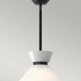 Elstead HALSTON PM-BK černý lustr do kuchyně 1xE27