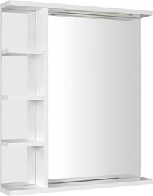 Aqualine Korin - Zrcadlo s LED osvětlením 60x70x12 cm KO370S