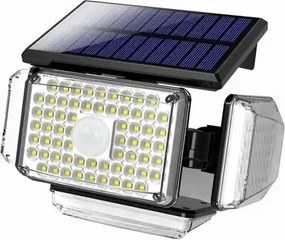 IMMAX CLOVER venkovní solární nástěnné LED osvětlení s PIR čidlem / 5W