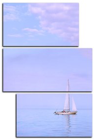 Obraz na plátně - Plachetnice na moři - obdélník 7248D (120x80 cm)