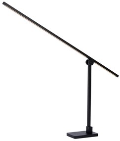 Lucide 23650/12/30 stolní LED lampa Agena černá, 15W, 2700K, 45,5cm
