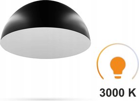 Půlkruhová lampa 18W K300-16 pro spárovací lišty FiberFLEX 24VDC 3CCT 3000K