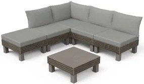 Keter ELEMENTS SIGNATURE zahradní plastový set - walnut