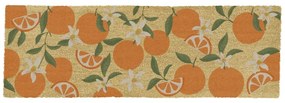 Rohožka z kokosového vlákna 40x120 cm Orange – Artsy Doormats
