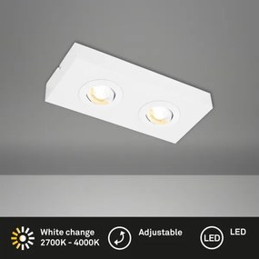 Briloner 3996026 - LED Bodové svítidlo CTS 2xLED/4W/230V 2700/4000K bílá