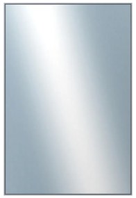 DANTIK - Zarámované zrcadlo - rozměr s rámem cca 80x120 cm z lišty Hliník platina | P02-019 (7002019)