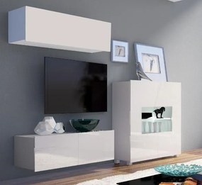 Calabrini - Tv stolek 150 - černá lesk