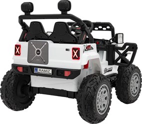 Ramiz Dětské elektrické auto OFF ROAD Speed Bílé