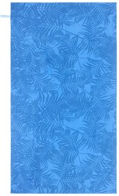 XXXLutz OSUŠKA NA PLÁŽ, 100/180 cm, modrá Esposa - Plážové osušky - 008982020201