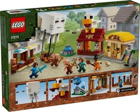 LEGO® Minecraft® 21273 Balón v podobě ďasa a útok na vesnici