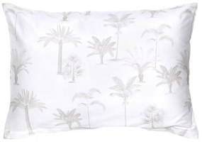 SCANquilt povlak SATÉN PLUS date palms bílobéžová 50 x 70 cm