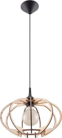 Sollux Lighting Závěsné svítidlo MANDELINO přírodní dřevo