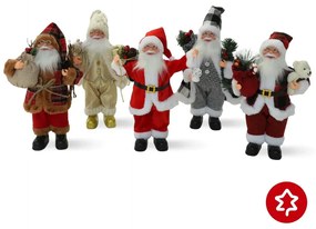 Santa Claus Rustical Red 30 cm