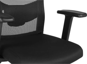 Ergonomická kancelářská židle ERGODO FAGER - černá síťovina / nosnost 150 kg
