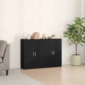 Servírovací skříň 2 ks Černý dub 60 x 31 x 84 cm 3334304