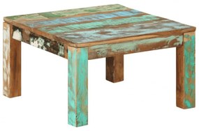 Konferenční stolek 60 x 60 x 35 cm masivní recyklované dřevo,  337273 HangarStore.cz