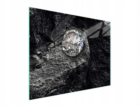 Skleněná Krájecí Deska 52x40 Diamant Tvrzené Sklo