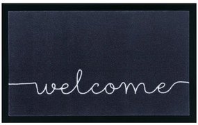 Hanse Home Collection koberce Protiskluzová rohožka Printy 104512 Anthracite/Cream - 45x75 cm