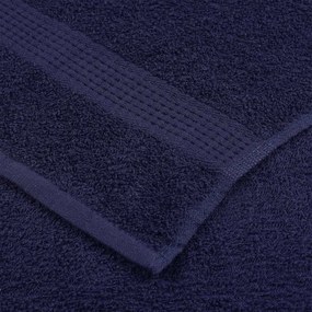 Ručníky FROGN 10 ks tmavě modré 30x30 cm 360 g/m² 136778